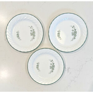 Corelle | Dining | Corelle Callaway Ivy Pattern Set Of 3 Bread Plates ...